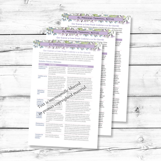 Hospice Pocket Guide: Title -The Active Dying Process: What to Expect ...