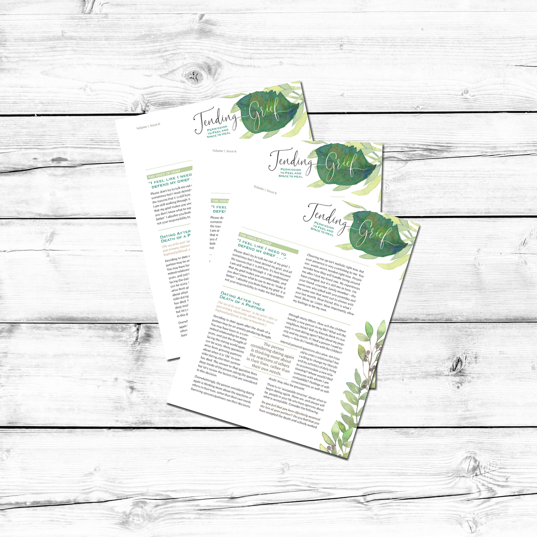 Bereavement or Aftercare Newsletter for Hospice and Funeral Homes ...